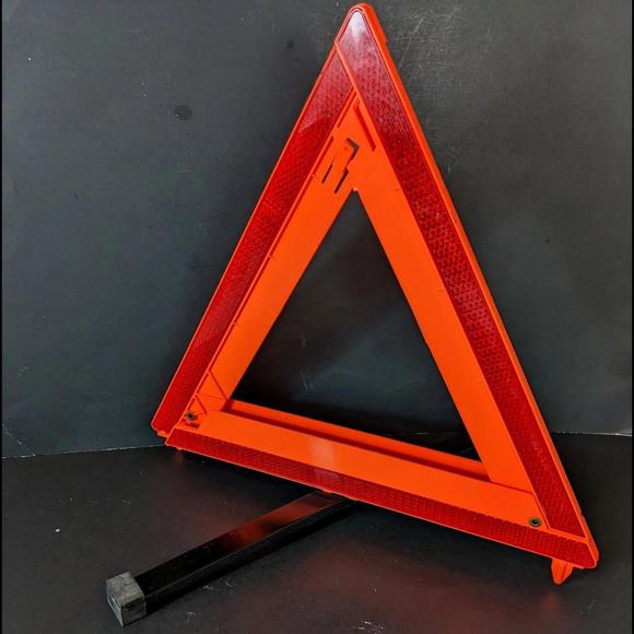 Other | Triangle Emergency Reflective Sign 3 Pack Safety Warning ...